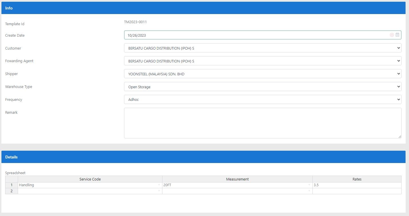 Creating a Template Form: How to Efficiently Transfer Template Data to ...